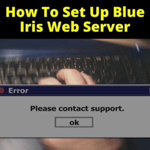 How To Set Up Blue Iris Web Server (Step By Step)